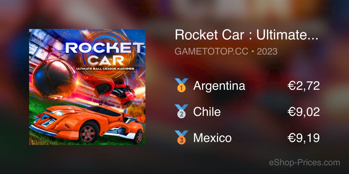 Rocket league eshop price store