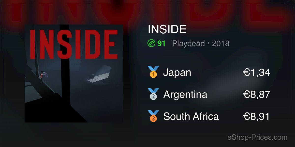 INSIDE on Nintendo Switch